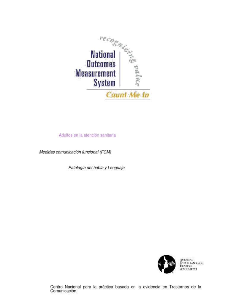 Guía ASHA Noms | PDF | Memoria | Comunicación
