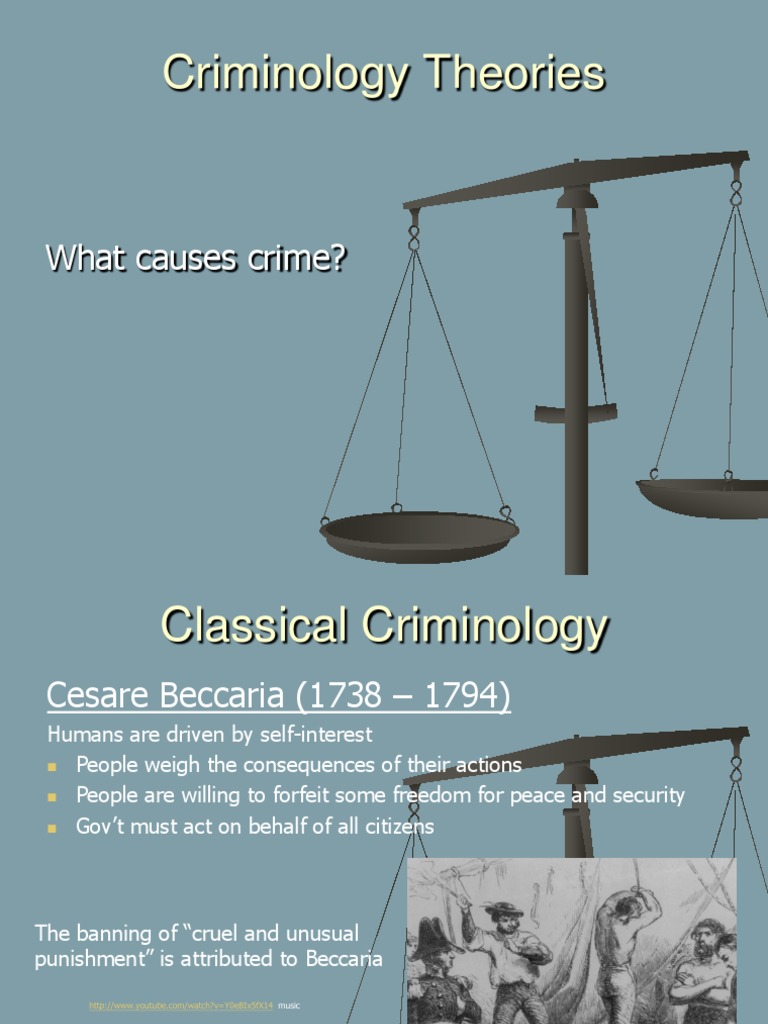 Criminology Theories | PDF | Criminology | Crime & Violence