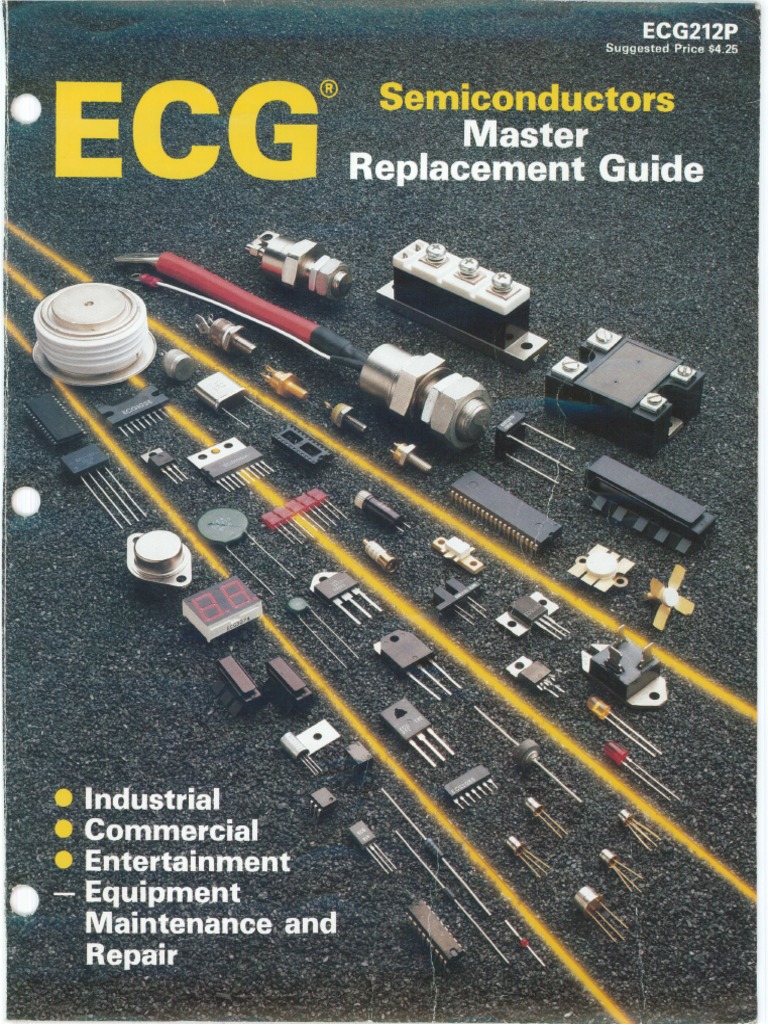 Ecg Semiconductors Master Replacement Guideecg 212 P | PDF | Rectifier ...