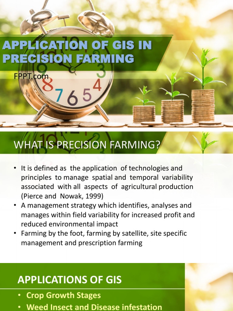 Application of Gis in Precision Farming | PDF | Geographic Information ...