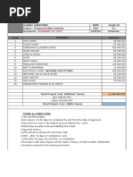 Quotation For Aluminium Partitions | PDF