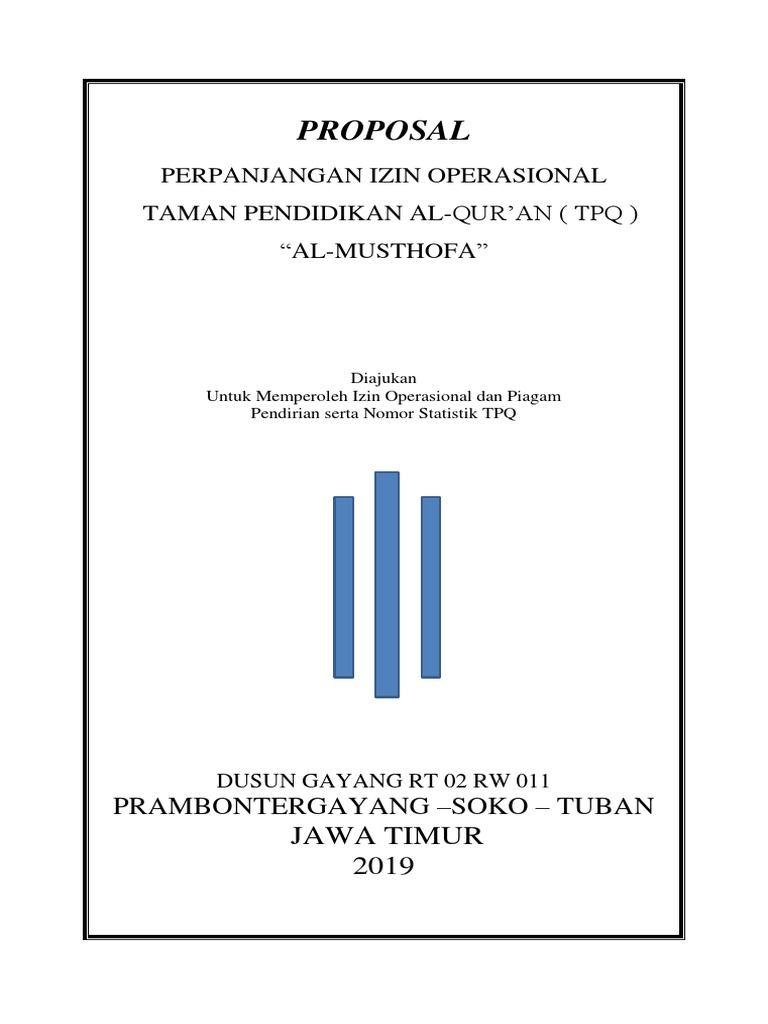 Proposal Perpanjangan | PDF