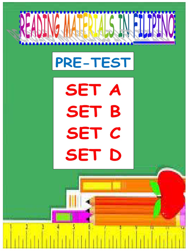 Reading Materials in Filipino | PDF