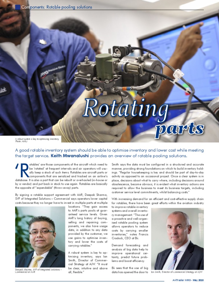 Rotables Management | PDF | Inventory | Reliability Engineering