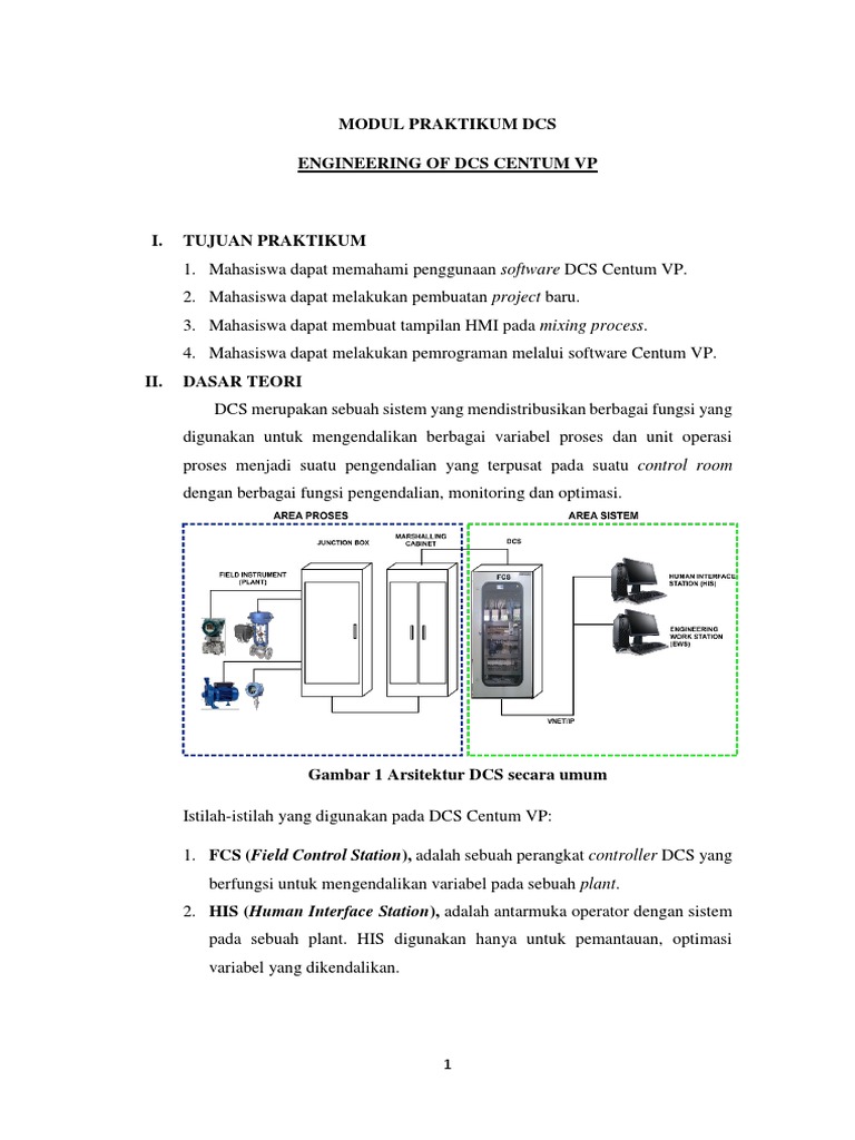 Engineering the DCS Centum VP | PDF