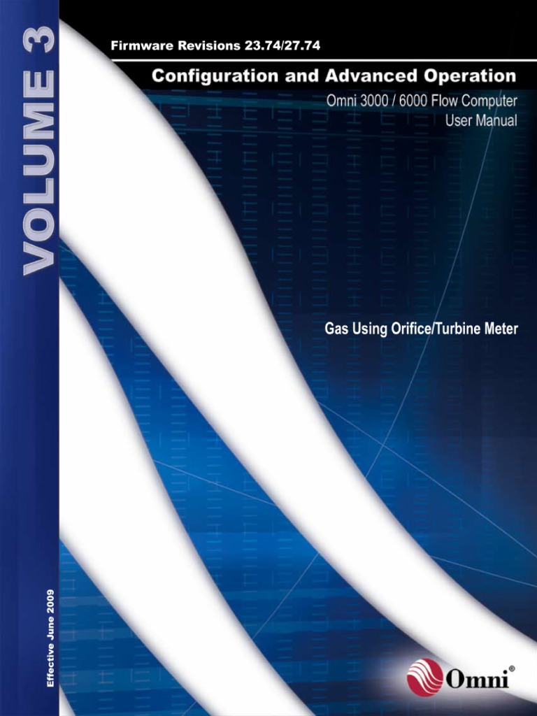 OMNI | PDF | Flow Measurement | Fluid Dynamics