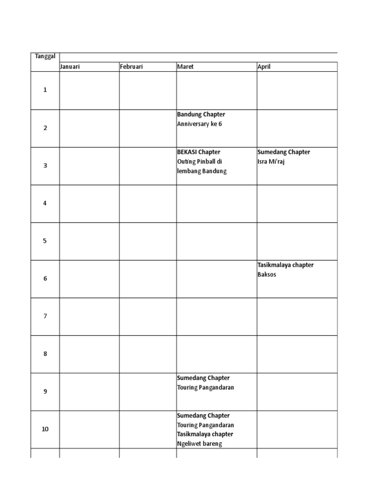 HBCI 2019 Event Timeline | PDF | Observances Set | Religion And Belief