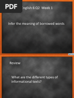 Eng6 - Q2 Module 1 - Weeek1 IDENTIFYING The PURPOSE KEY STRUCTURAL and LANGUAGE FEATURES of ...