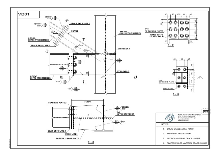 TYP 20 THK End Plate: H.no: 2-4-67/A/3, J.K.Enclave Sunrise Homes ...