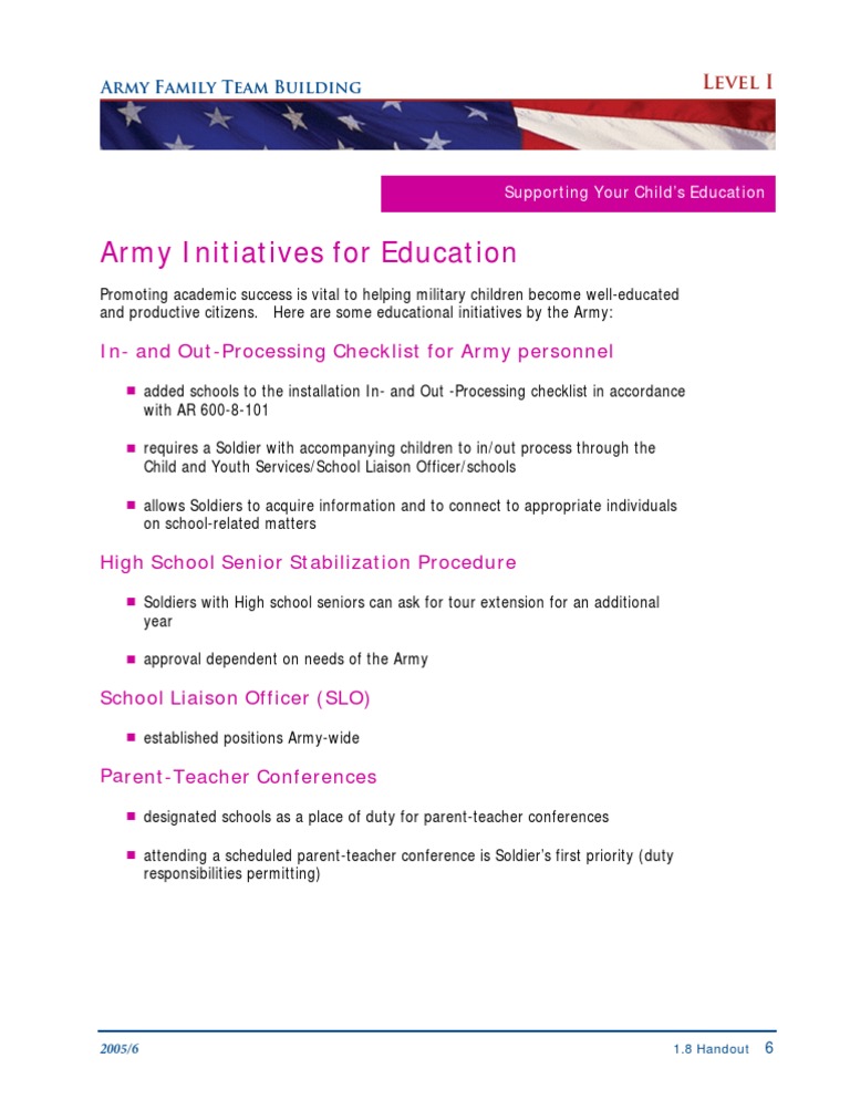 Supporting Your Childs Education Handout 6 | PDF | Wellness