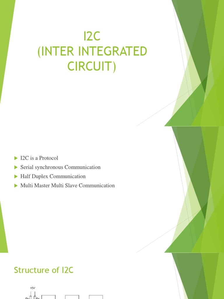 I2C (Inter Integrated Circuit) | PDF | Network Protocols ...