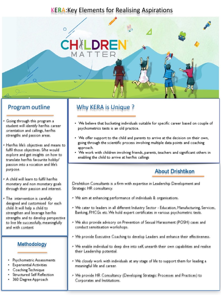 Why KERA Is Unique ? Program Outline: Methodology | PDF | Expert ...