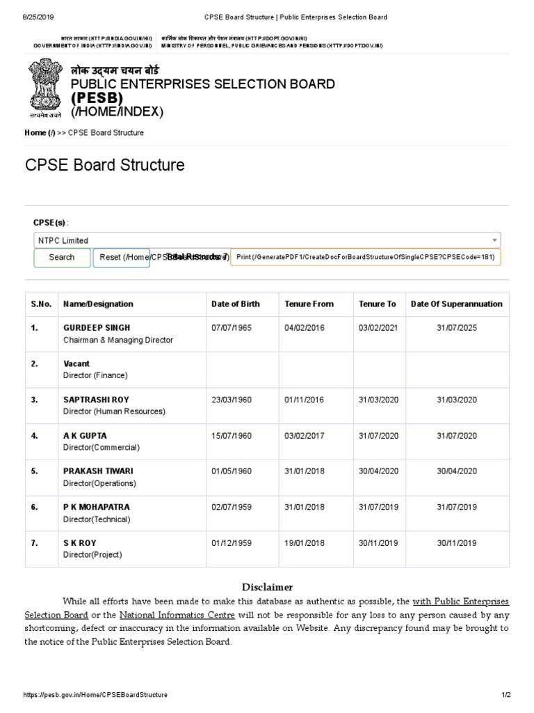 CPSE Board Structure Overview | PDF | Information Science | Computing
