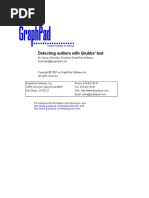Grubbs' Test for Outlier Detection | PDF | Computers | Technology ...