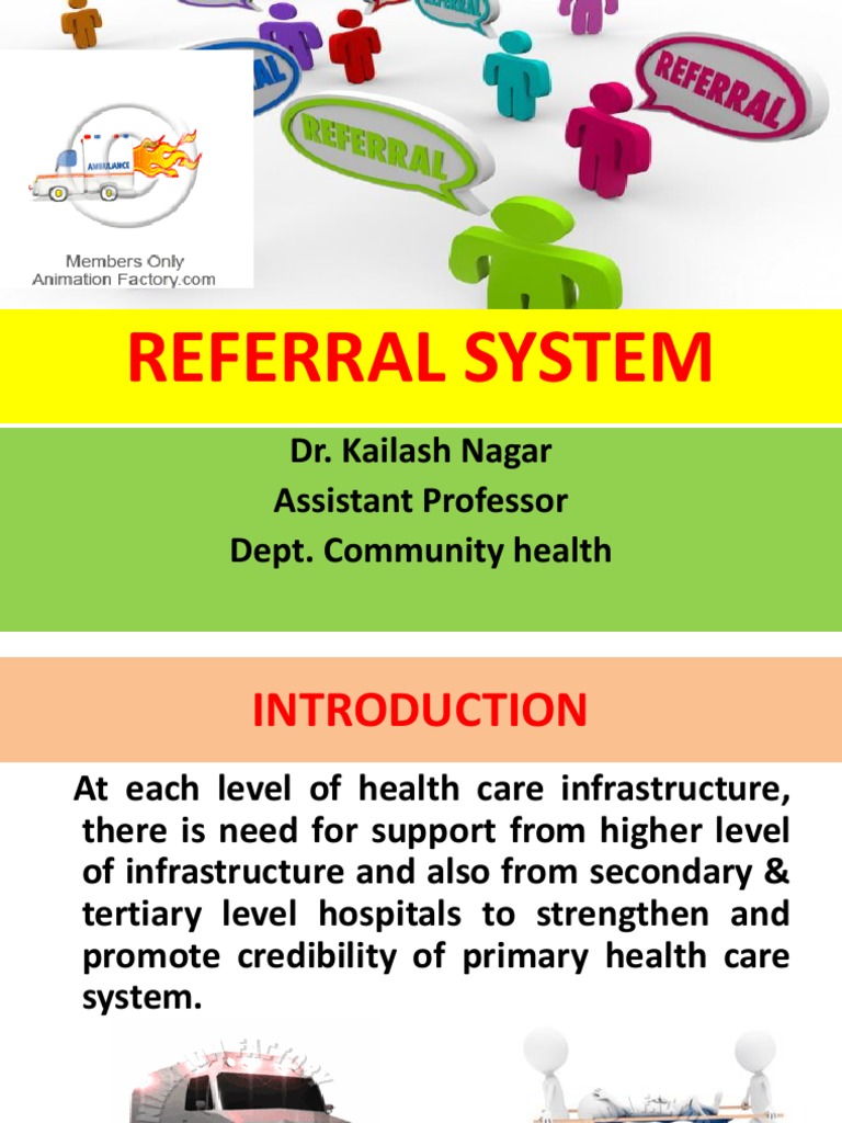 Understanding Referral Systems in Healthcare | PDF | Emergency ...