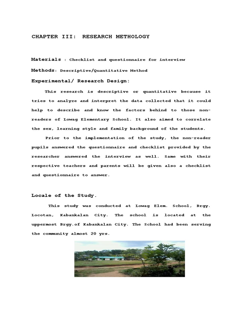 Chapter 3. Research Study | Download Free PDF | Student's T Test ...