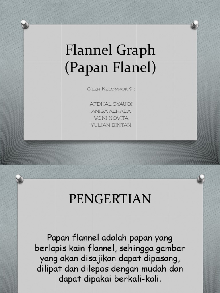 Flannel Graph (Papan Flanel) | PDF