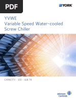 Trane Chiller Data Sheet CVHG | PDF | Building Engineering | Physical ...