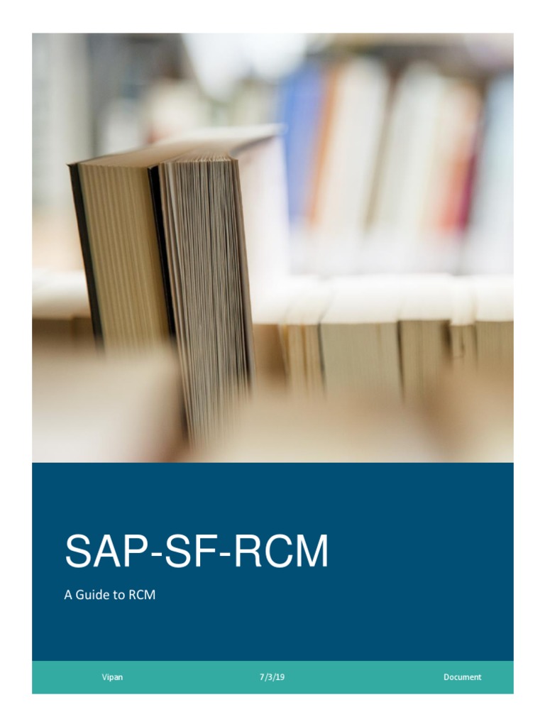 RCM Module | PDF | Recruitment | Employment