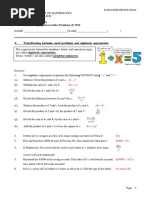 S3 Maths Final Exam 2019-2020 | PDF | Interest | Mathematics