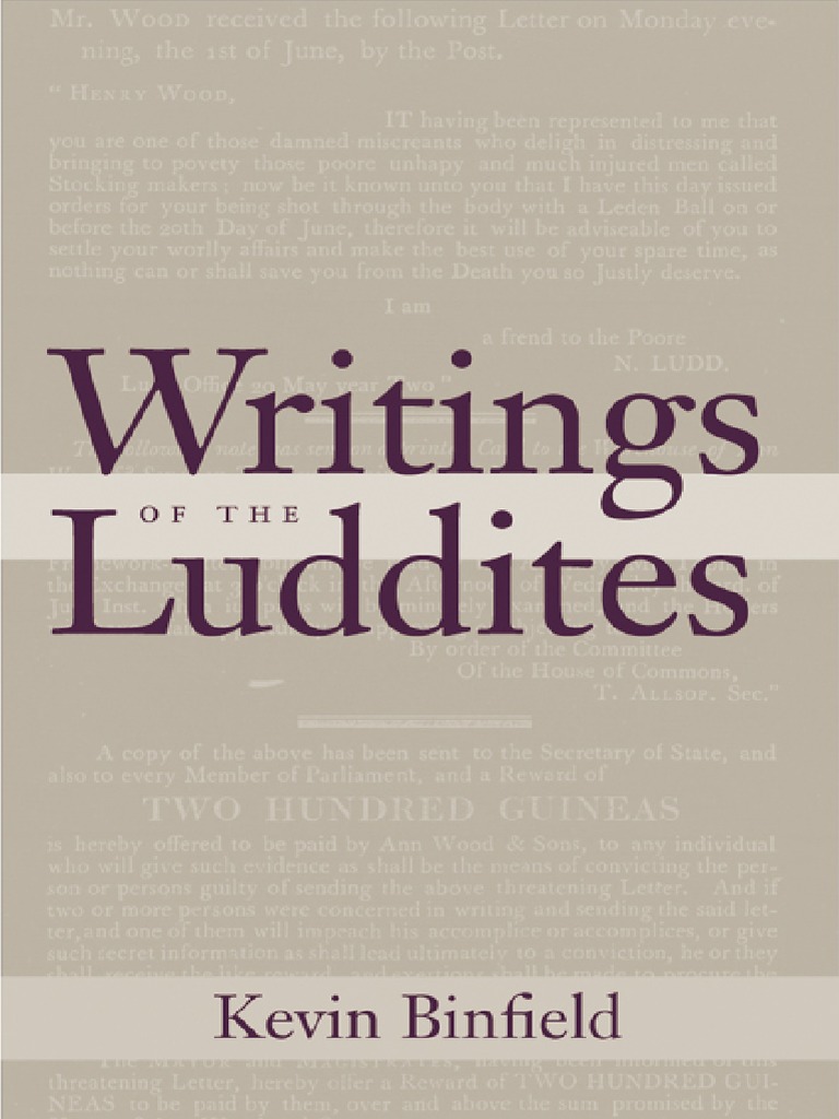 Writings of The Luddites | PDF