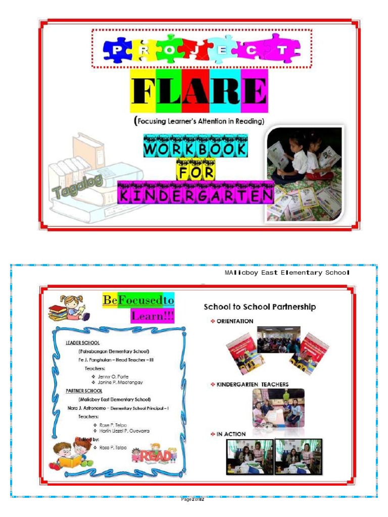 Final KG Workbook Tagalog | PDF
