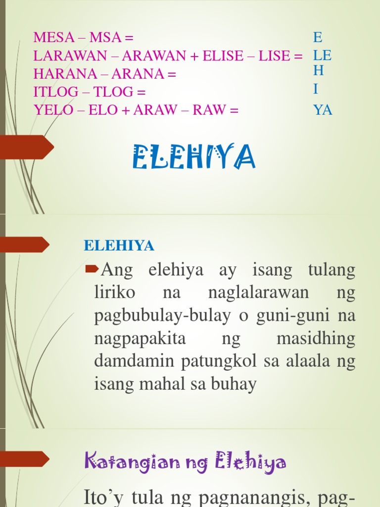 Ele Hiya | PDF