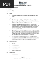 Master List of Measuring Instruments, Calibration Plan & Schedule | PDF ...