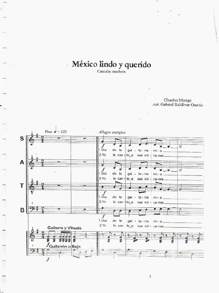 Mexico Lindo y Querido PDF | PDF