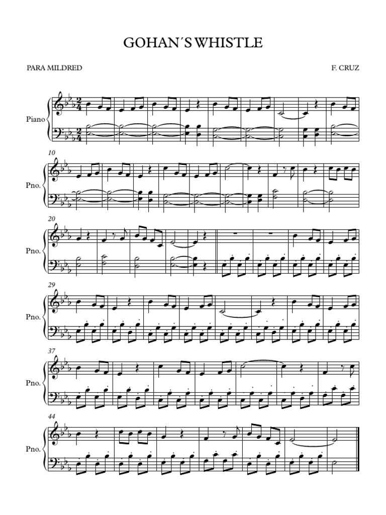 Gohan S Whistle | PDF