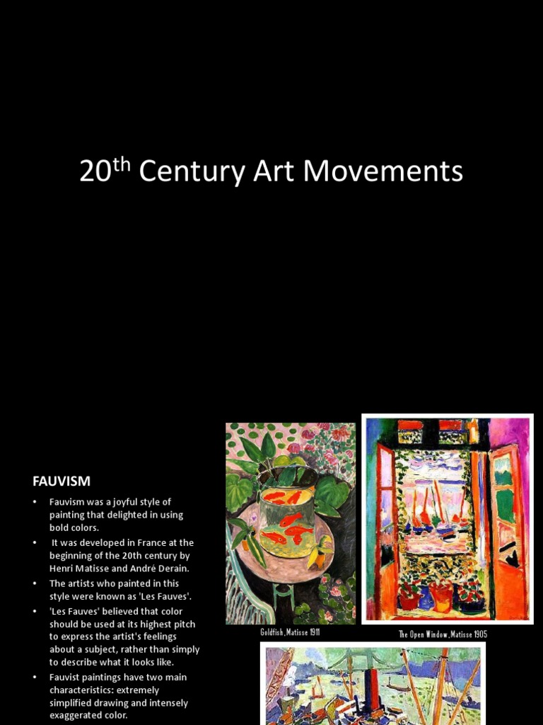 20th Century Art Movements | PDF | Abstract Art | Minimalism