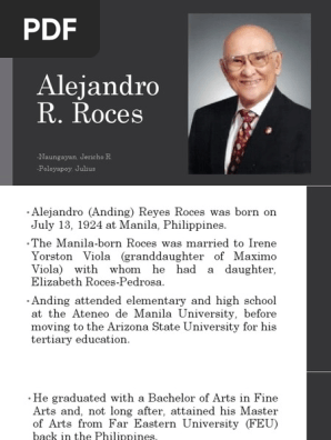 Alejandro Roces