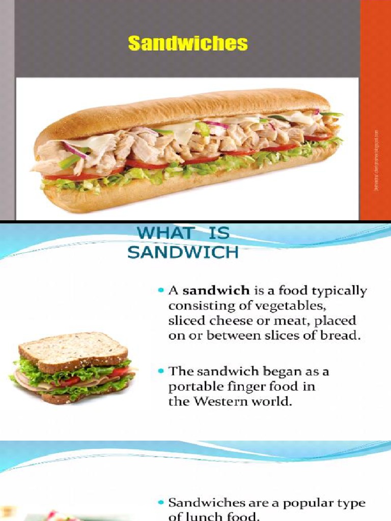 TLE 9 Sandwich | PDF