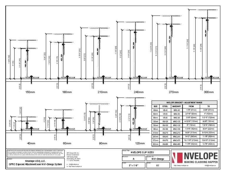 Nvelope Bracket and Rail Ranges | Download Free PDF | Envelope | Economic Sectors