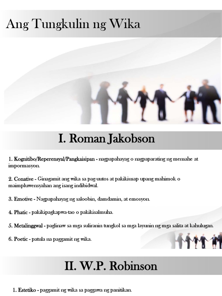 Tungkulin NG Wika | PDF