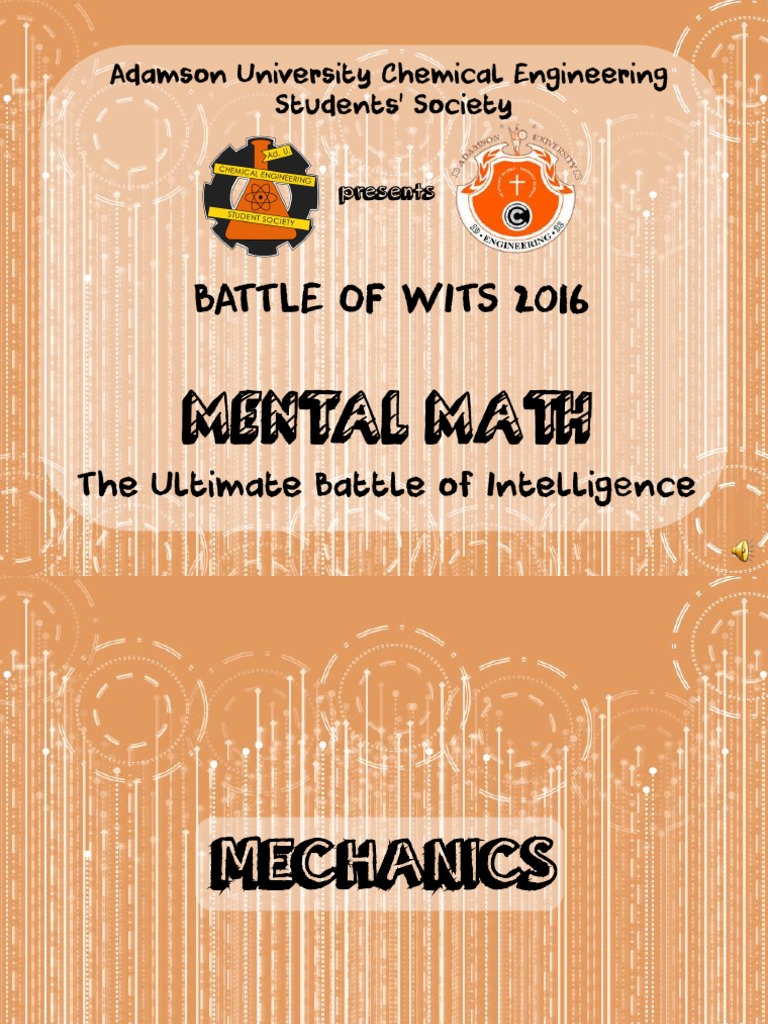 Mental Math PDF | PDF | Teaching Mathematics