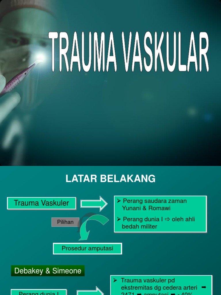 Trauma Vaskuler | PDF