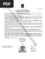 Letter of Deferment | PDF | University