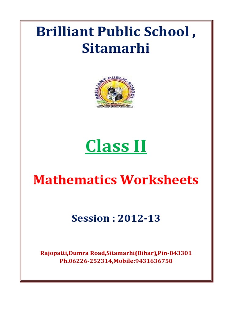 Math Study Material1 | PDF | Sphere | Elementary Mathematics