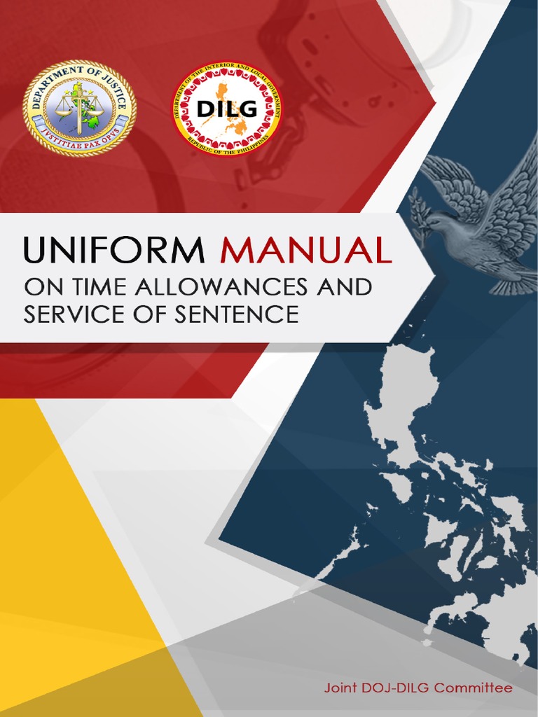 Uniform Manual On Time Allowances | PDF | Bail | Remand (Detention)