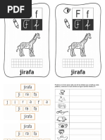 Actividades con sílabas fa, fe, fi, fo, fu | PDF