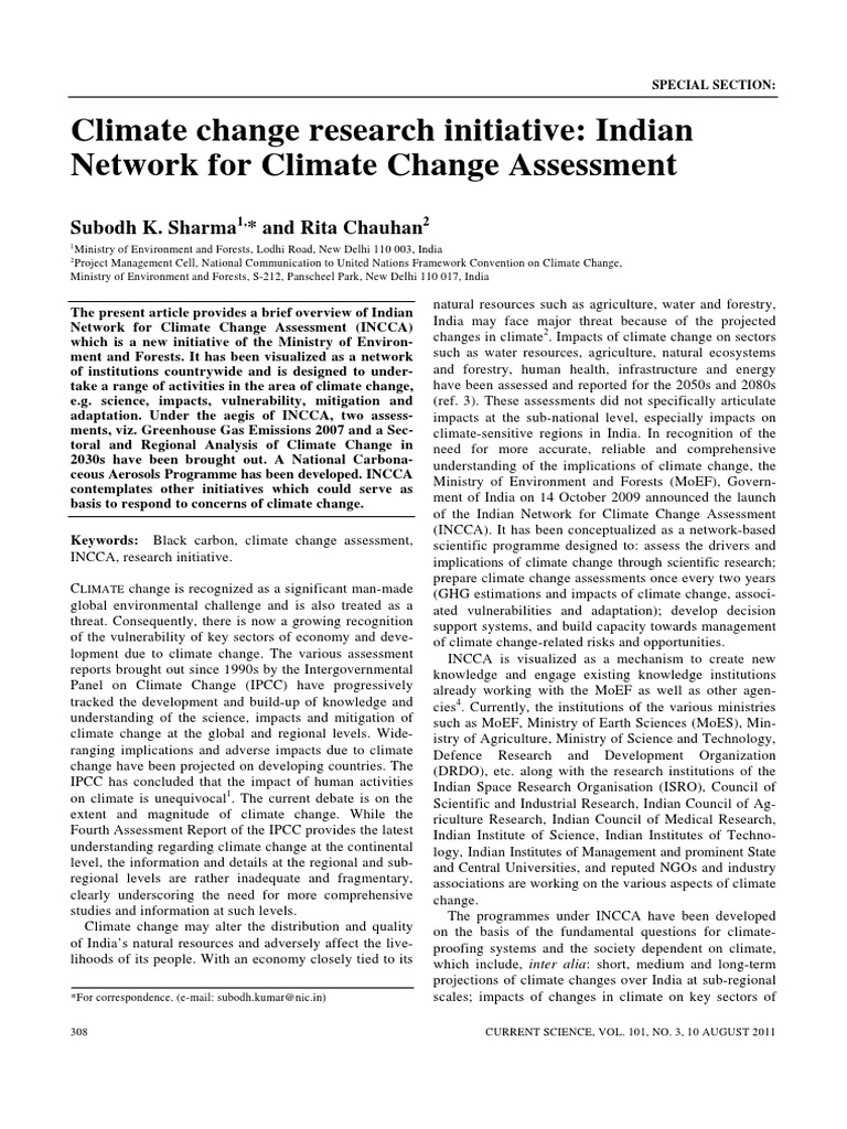Climate Change Research PDF | PDF | Global Warming | Climate Change