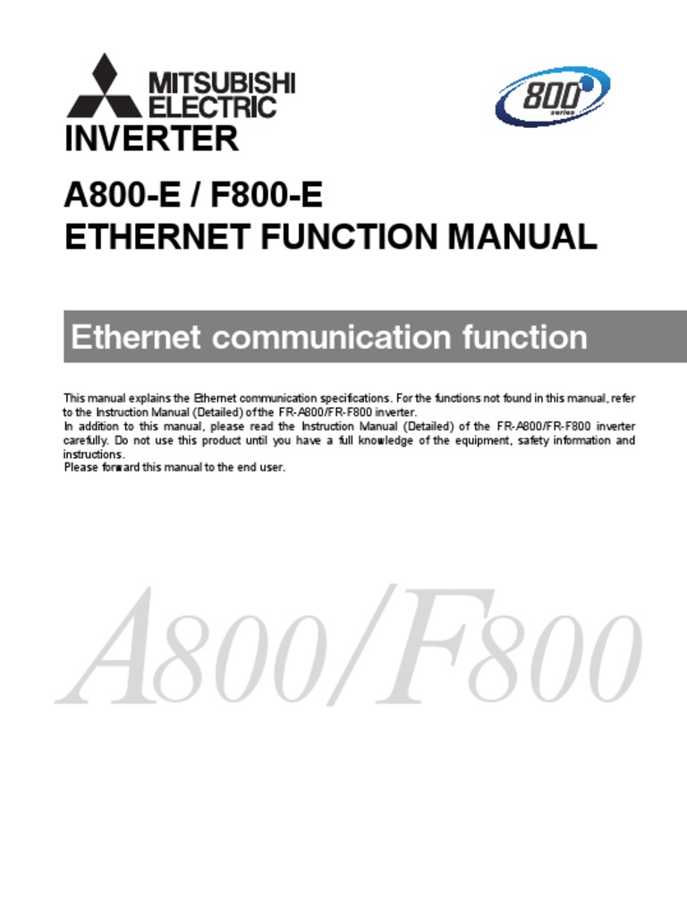A800 F800 Ethernert | PDF | Internet Protocol Suite | Ethernet
