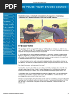 Course Pressure Point Control Tactics | PDF