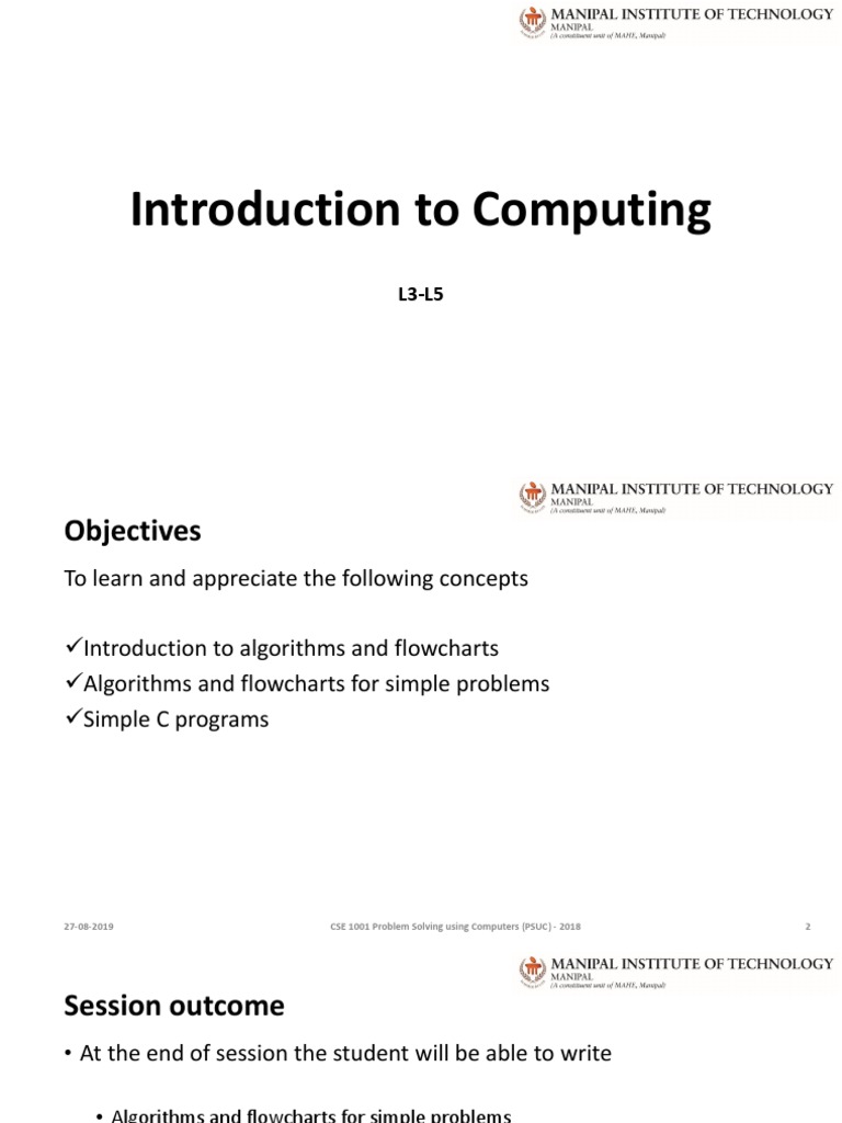 L3-L5 Algorithm, Flowchart | PDF | Algorithms | Areas Of Computer Science