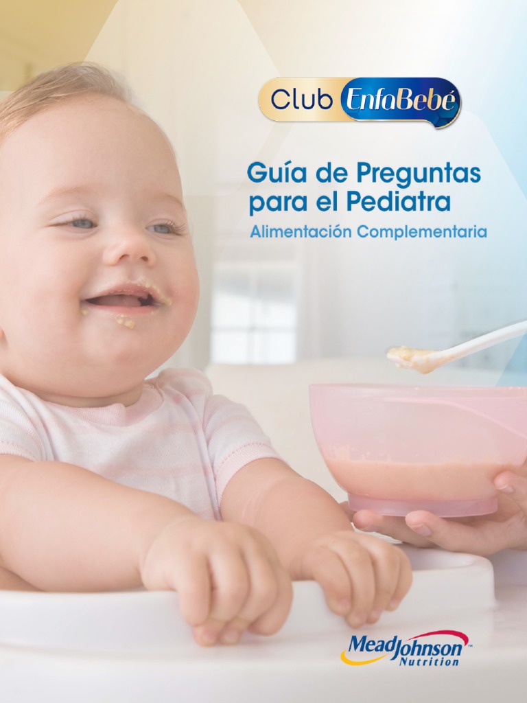 Guia Pediatra Alimentacion Complementaria PDF | PDF