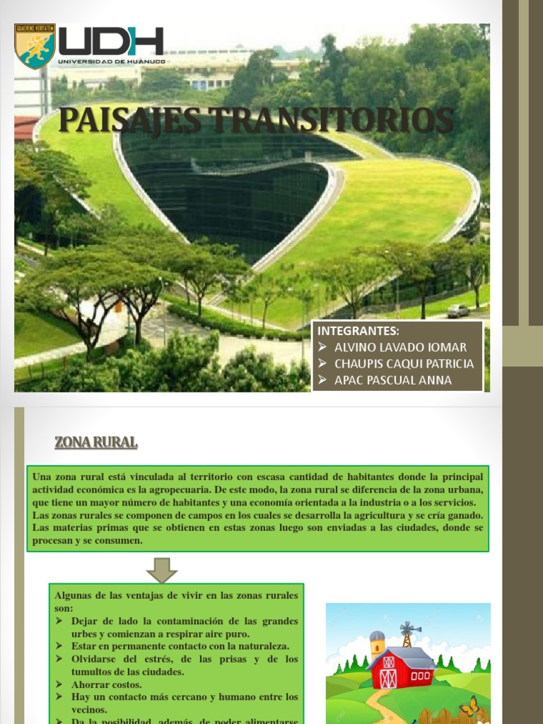 Paisajes de Transicion | PDF | Área rural | Área urbana