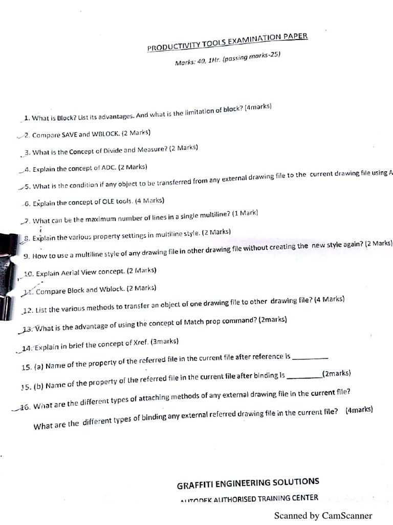 2d Question Paper | PDF