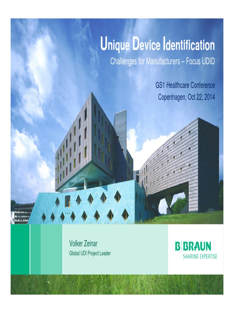 Unique Device Identification | PDF | Identifier | Information Technology