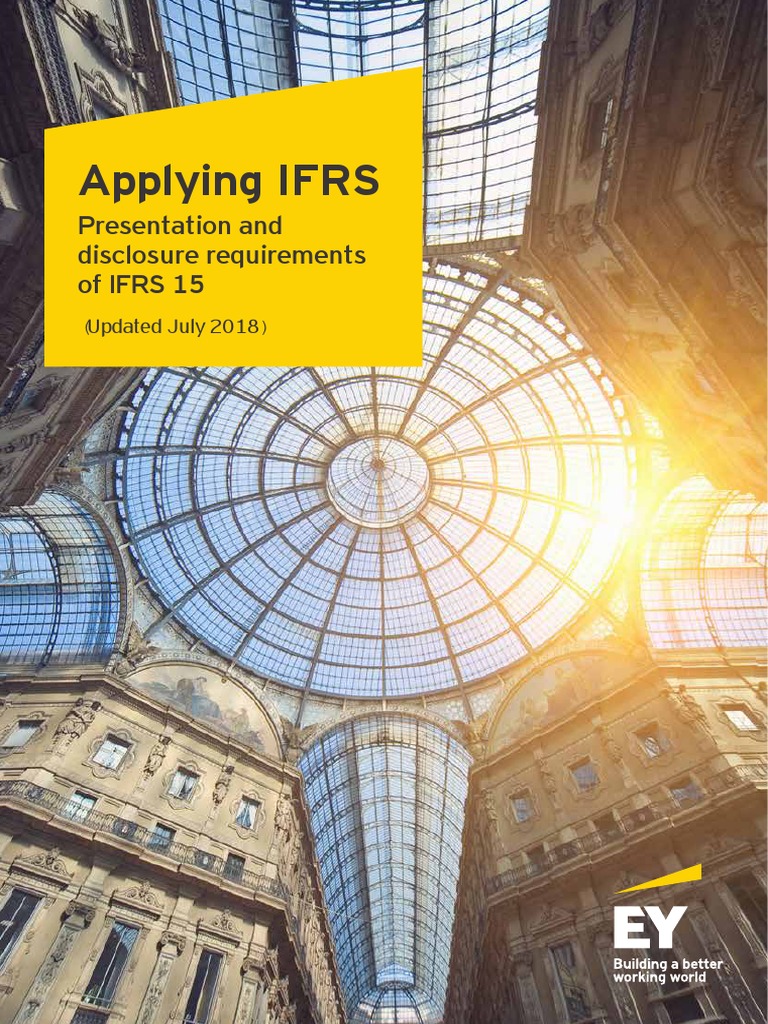 Applying IFRS: Presentation and Disclosure Requirements of IFRS 15 ...
